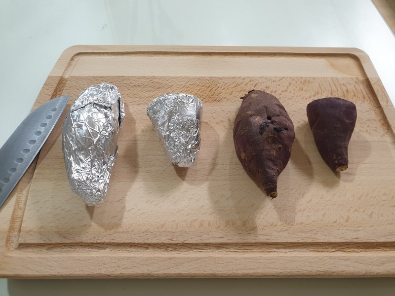 에어프라이어 고구마 맛있게 먹는법 군고구마 굽기 조리시간 정말 간단해요 네이버 블로그