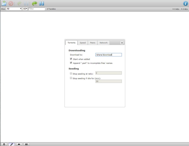 Qnap NAS에 Transmission Remote GUI 사용하기 : 네이버 블로그