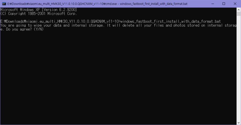 [홍미(Redmi) K30] TWRP없이 패스트부트(Fastboot)에서 EU.ROM 설치 : 네이버 블로그
