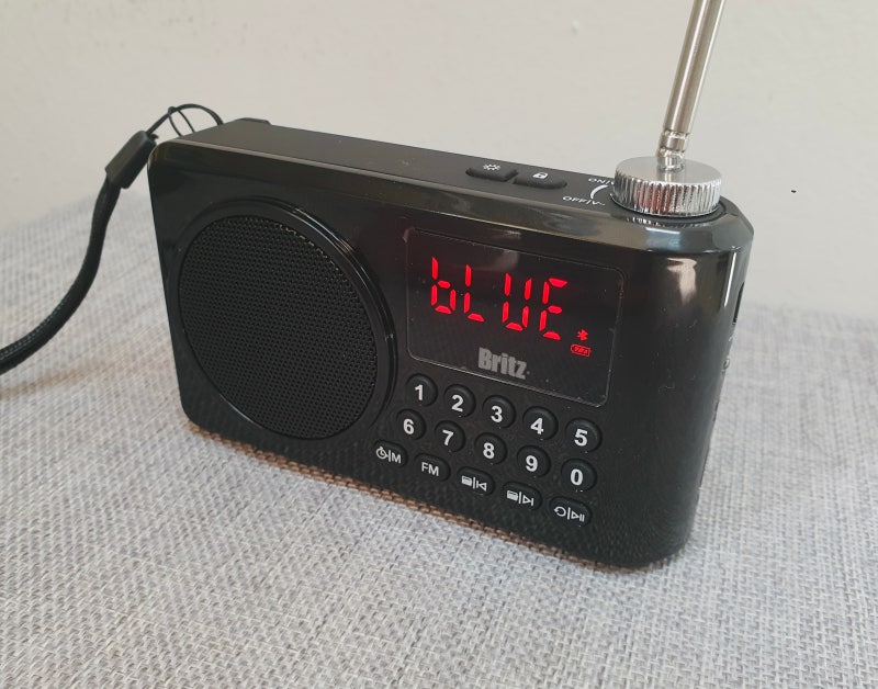 [리뷰] 브리츠 블루투스스피커 BZ-LV990 등산용라디오 : 네이버 블로그