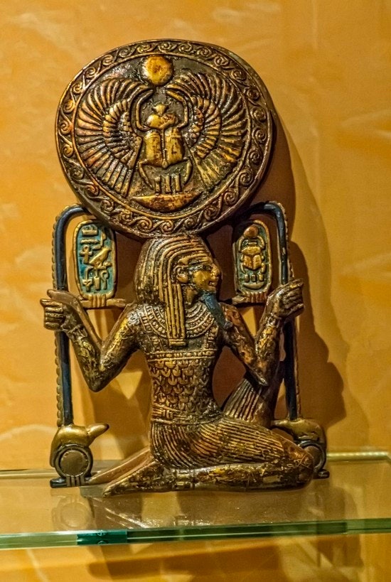 "무한과 영원의 의인화(personification of everlastingness)" 헤후/ 또는 헤(Hehu/Heh ...