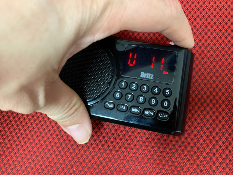 [리뷰] 브리츠 블루투스스피커 BZ-LV990 등산용라디오 : 네이버 블로그