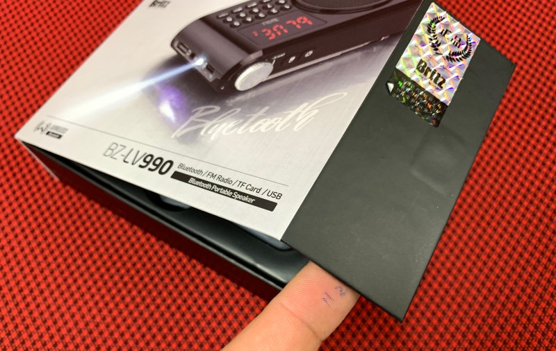 [리뷰] 브리츠 블루투스스피커 BZ-LV990 등산용라디오 : 네이버 블로그