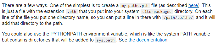 파이썬) sys.path에 디렉토리 영구적으로 추가하기 : 네이버 블로그