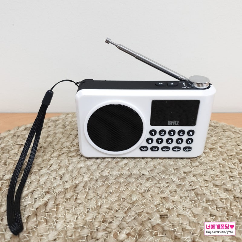 브리츠 BZ-LV990 휴대용 FM 라디오 블루투스 스피커 손전등 : 네이버 블로그