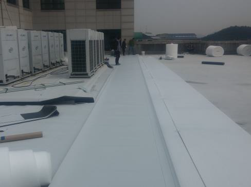 이천공장 노후슬라브 옥상방수-Sikaplan TPO System-씨카코리아 : 네이버 블로그