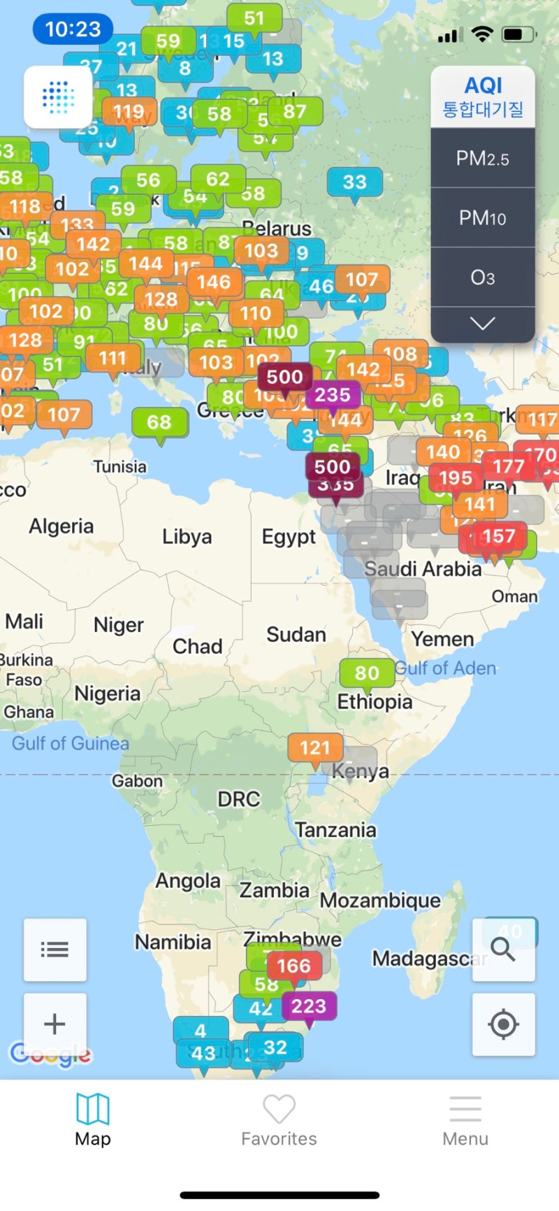 AQICN API 서버 장애는 부분적으로만 회복 : 네이버 블로그