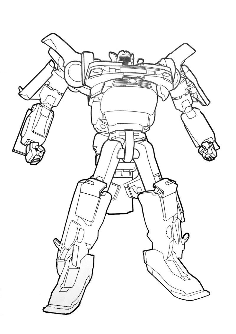 ° 헬로카봇 색칠공부 도안! : 네이버 블로그