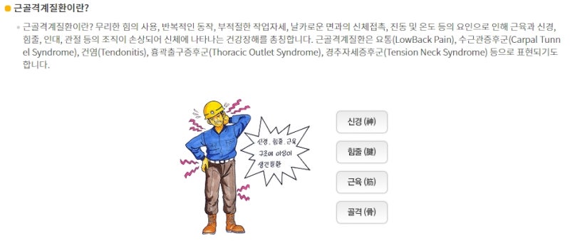 근골격계 유해요인조사 시기 및 자세한 제도안내 네이버 블로그