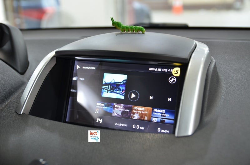 QM5 JY커스텀 N7000 네비게이션 매립 : 네이버 블로그