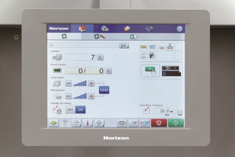 호리존 :) Horizon 완전 자동화 4클램프 무선제본기의 최종버전 BQ-480 소개! : 네이버 블로그