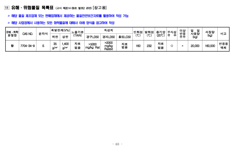 제조업 유해위험 방지계획서 작성요령 및 예시 자동차 및 트레일러 제조업 네이버 블로그