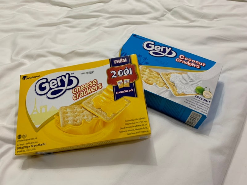 베트남 과자 쇼핑리스트 게리 치즈크래커 Gery 과자 코코넛맛도 괜찮아요 네이버 블로그