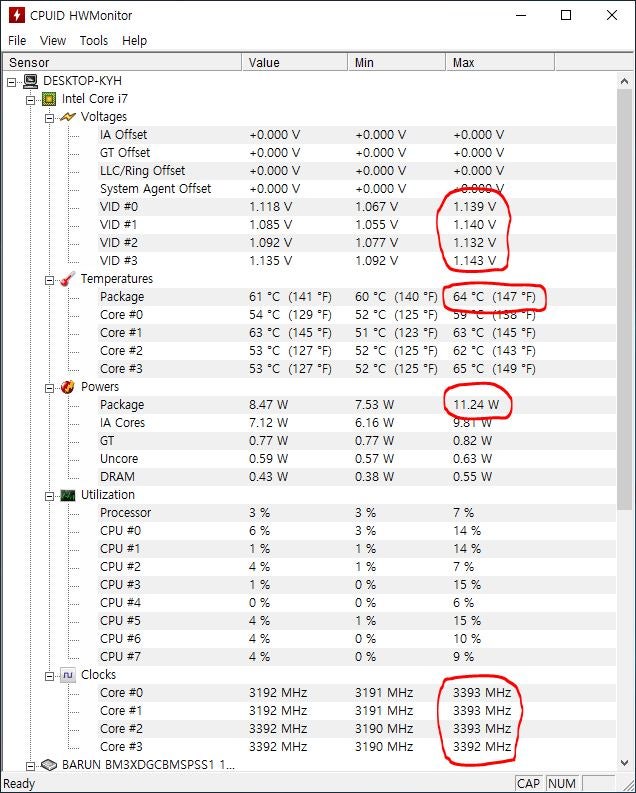 인텔 CPU 터보 부스트 동작 및 제한 : 네이버 블로그