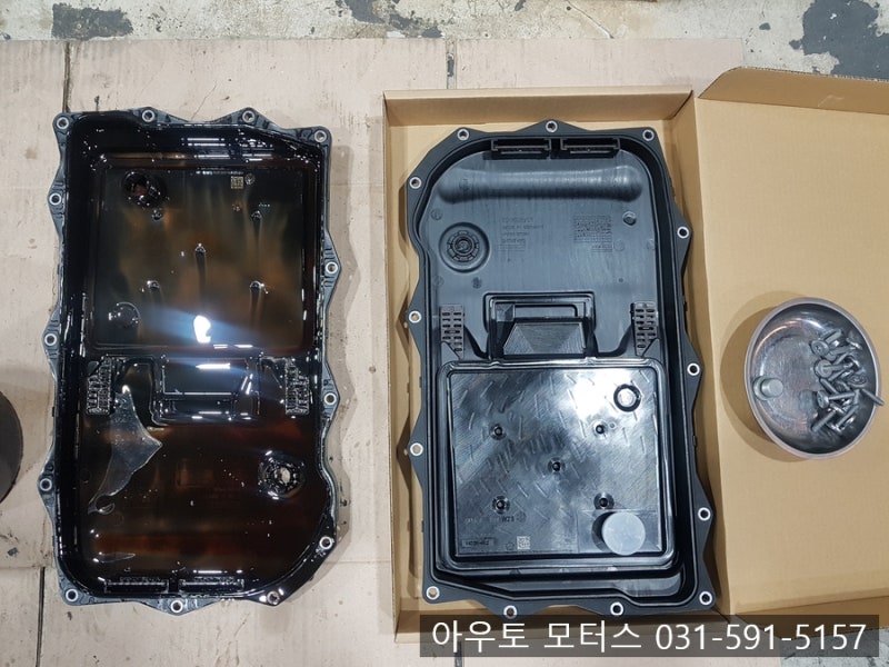 Bmw 528i 엔진오일 누유 밸브커버가스켓 및 각종 씰 편심축센서 겉밸트베어링 미션오일 및 소모품 교환 남양주 Bmw 정비