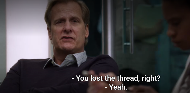 [영어관용표현] lose the thread / hang by a thread : 맥락을 놓치다, (무슨 말인지) 이해하지 ...