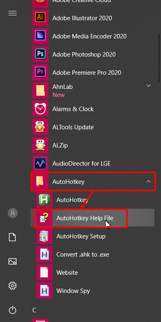 Auto Hot Key 기본 사용법 : 네이버 블로그