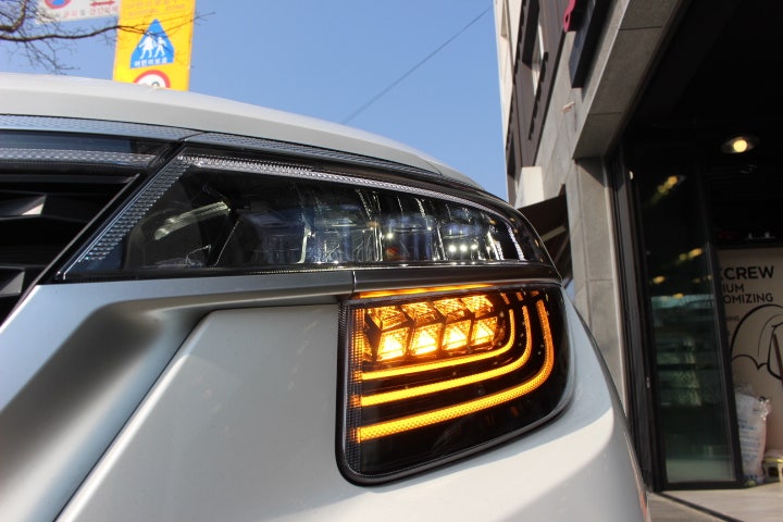 기아셀토스 순정 Led헤드램프 안개등포그램프 장착기 네이버 블로그