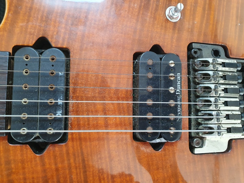 아이바네즈 Ibanez 프레스티지 슈퍼스트랫 브릿지 청소픽업교환 전체적인 배선수리 1편 네이버 블로그