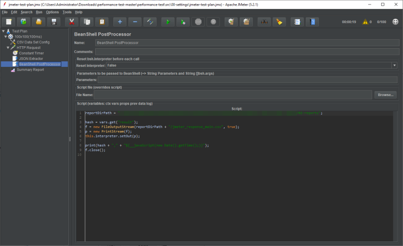 APACHE JMeter 세팅 및 테스트 샘플 : 네이버 블로그