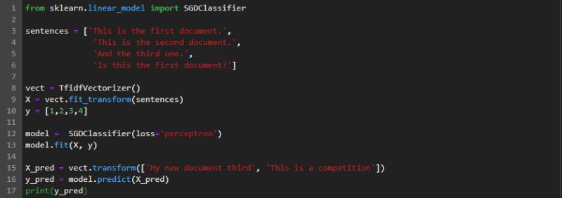 자연어 처리(NLP) - TF-IDF, TfidfVectorizer(), SGDClassifier() : 네이버 블로그