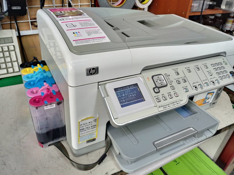 Hp 포토스마트 C6180잉크 시스템 실패18a0101 에러 수리 프린터수리판매임대전산소모품판매 네이버 블로그