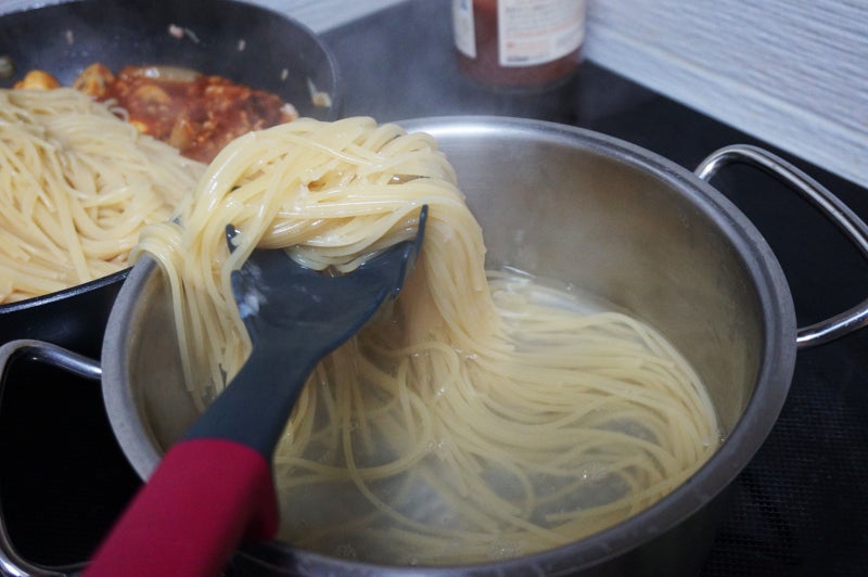 폰타나 볼로냐 베이컨 볼로네제 소스와 폰타나 스파게티면으로 볼로네제파스타 만들기 네이버 블로그