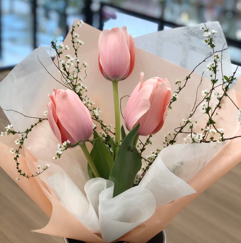 핑크미니꽃다발 : 네이버 블로그