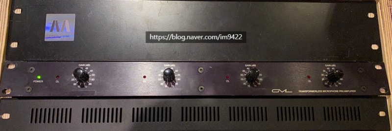 GML 8304 Mic pre amp : 네이버 블로그