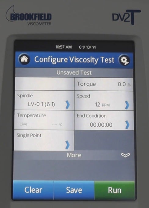 Brookfield(브룩필드) DV2T, DV3T 회전형 점도계의 간단한 점검 방법 - 수평조절, Auto zero : 네이버 블로그