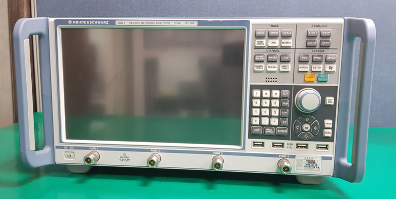 중고계측기 판매 렌탈 Vector Network Analyzer 네트웍분석기 R&S 로데슈바르츠 ZNB8 4port : 네이버 블로그