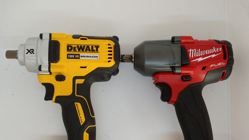 디월트 DCF894 미드토크 임펙렌치 (베어툴) 개봉기밀워키M18 FMTIW 크기 비교 : 네이버 블로그