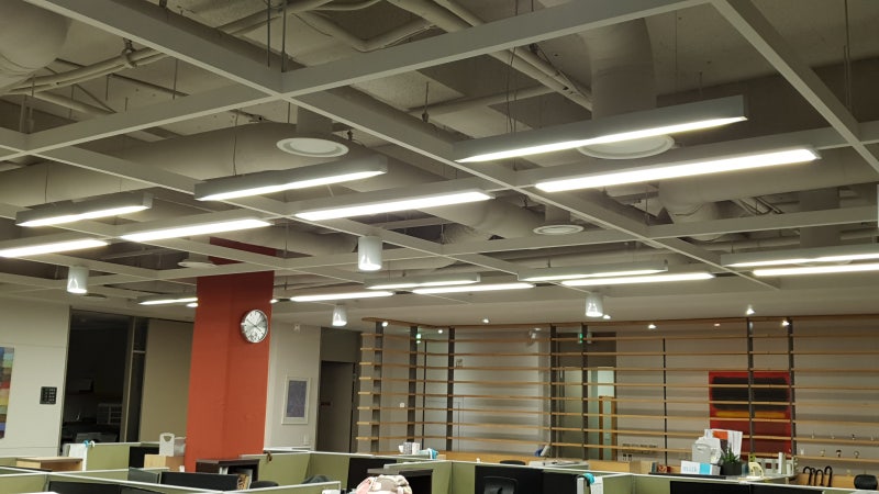 역삼동 사무실조명 고효율 평판엣지led조명 교체 네이버 블로그