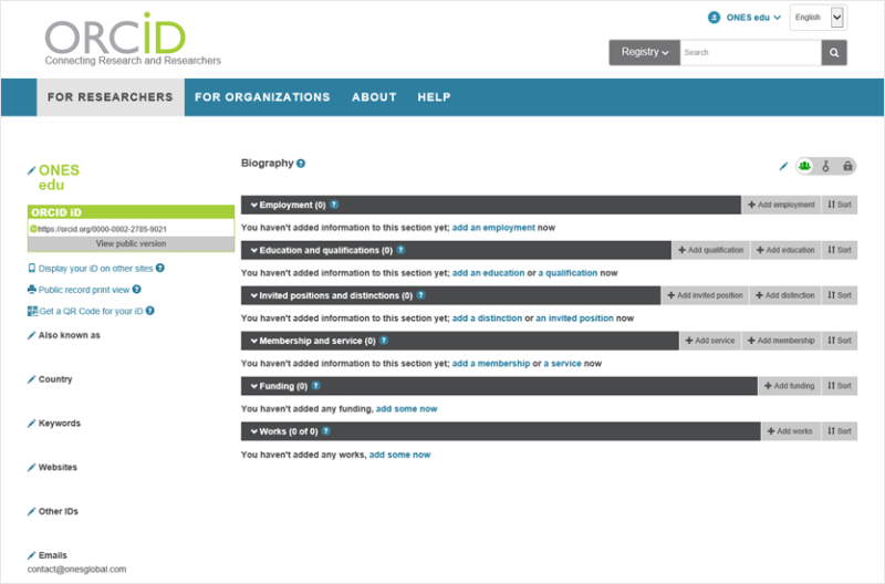 ORCID 관리 : 네이버 블로그