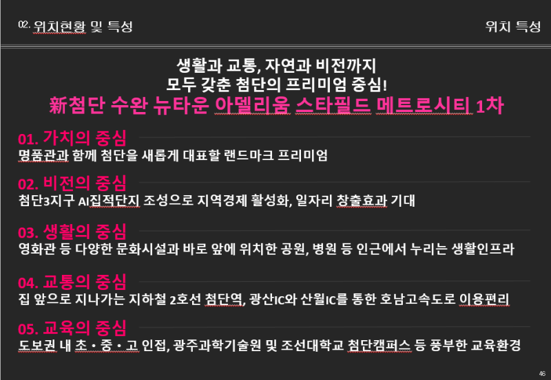 첨단수완 뉴타운 한국아델리움 1차 분양정보 공유 네이버 블로그