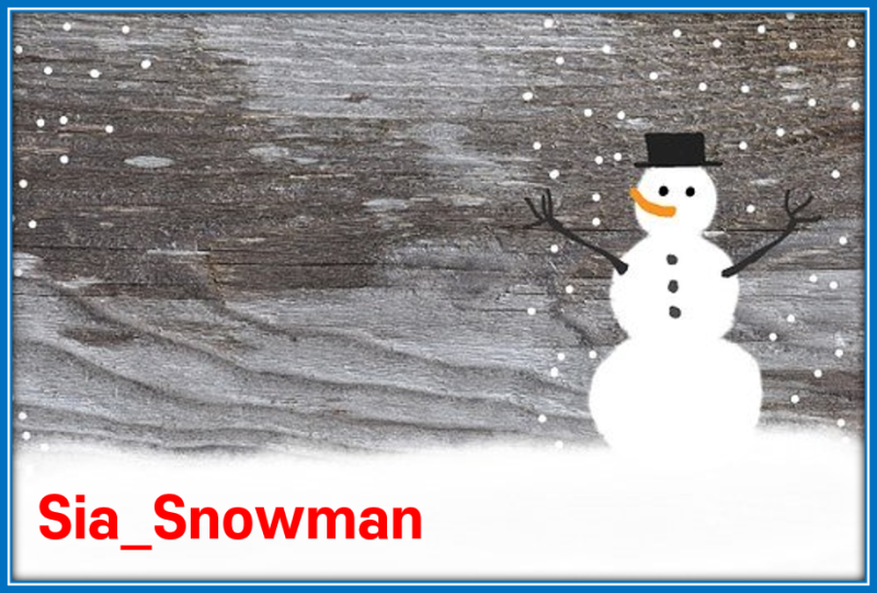 시아(Sia)_Snowman(가사/해석) : 네이버 블로그