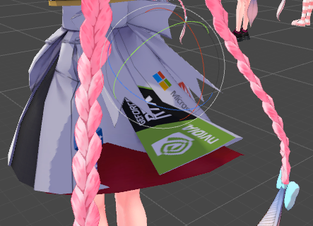 [Unity] Dynamic Bone을 응용해서 치마 뚫리지 않게 하기 : 네이버 블로그