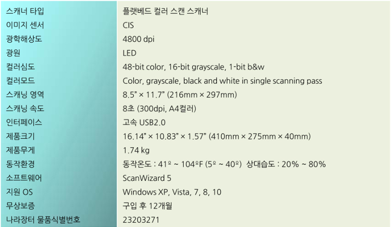 [평판스캐너] ScanMaker i4800 : 네이버 블로그