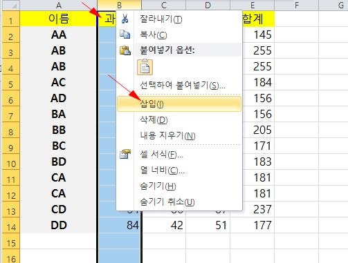 엑셀excel 중복값같은값 찾기 중복값같은값 제거 중복제거 색있는 셀 정렬하기 셀색으로 정렬하기 글자색으로 정렬하기 네이버 블로그
