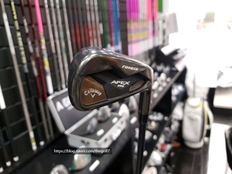 아이언 샤프트 교체 캘러웨이 Apex Pro 19 Forged 아이언 리샤프팅 프로젝트x Lz 로딩존 55 스틸 샤프트