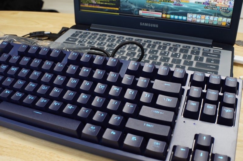 게이밍 기계식 키보드 추천, COX CK87게이트론 LED 키보드 (내돈내산) : 네이버 블로그