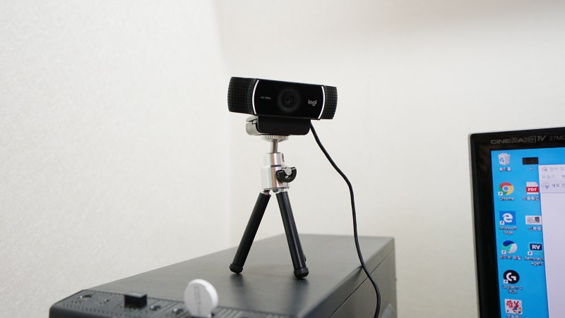 웹캠 끝판왕 로지텍 C922 프로, 만족스러운 화질 : 네이버 블로그