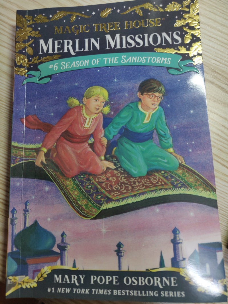 [매직트리하우스_멀린미션] Book#6 Season Of The Sandstorms : 네이버 블로그