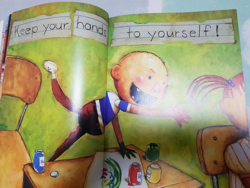 영어그림책 7(David Goes to School/학교에 간 데이빗) : 네이버 블로그