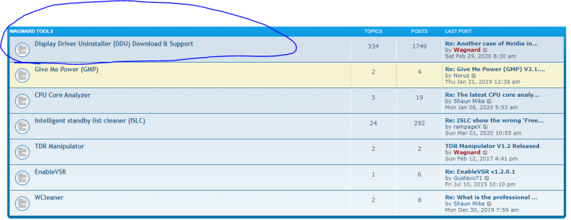 DDU 다운로드 및 사용법 : 네이버 블로그