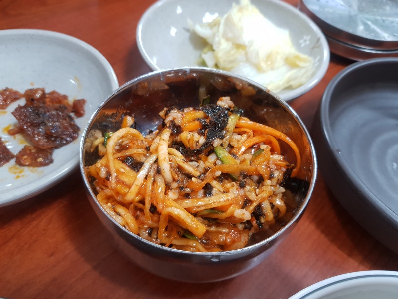 강릉 경포대 경포해변 현지인추천 물회맛집 마들식당 네이버 블로그