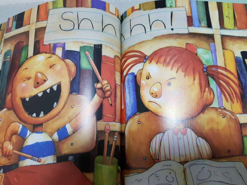 영어그림책 7(David Goes to School/학교에 간 데이빗) : 네이버 블로그