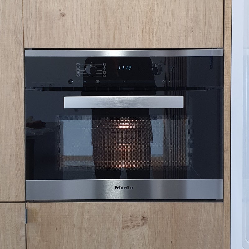 밀레 콤비오븐H6200BM 설치 사례 : 네이버 블로그