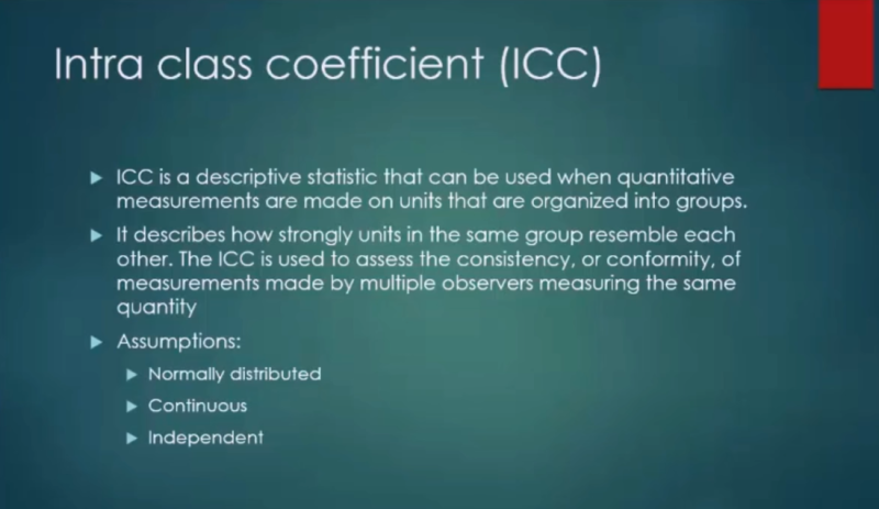 [SPSS26]급내상관계수(ICC; intraclass Correlation Coefficient) : 네이버 블로그