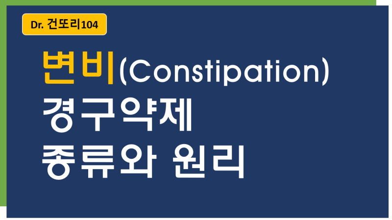 변비constipation 경구약제 부피형성삼투성자극성 완하제세로토닌 수용체 작용제 등 네이버 블로그